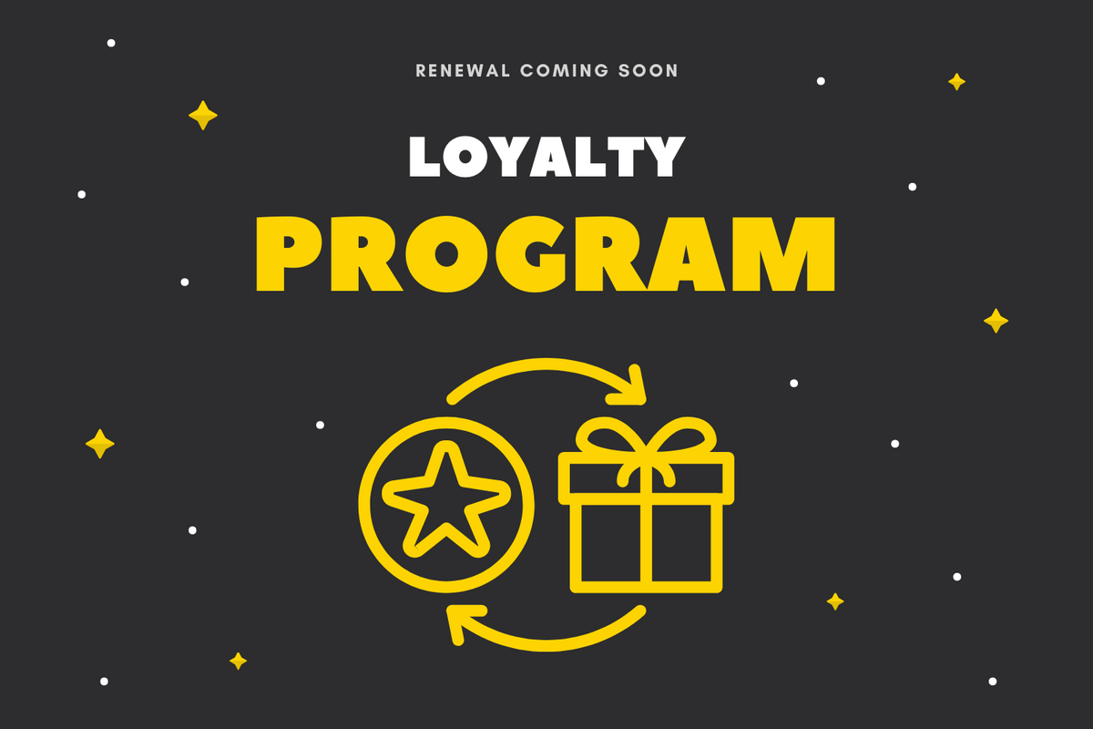 Important Notice: Renewal of the Loyalty Program – JDM TACKLE HEAVEN
