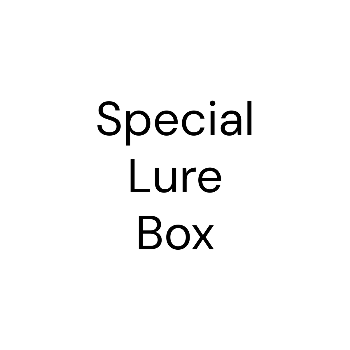 Special Lure Box – JDM TACKLE HEAVEN Special Lure Box – JDM TACKLE HEAVEN
