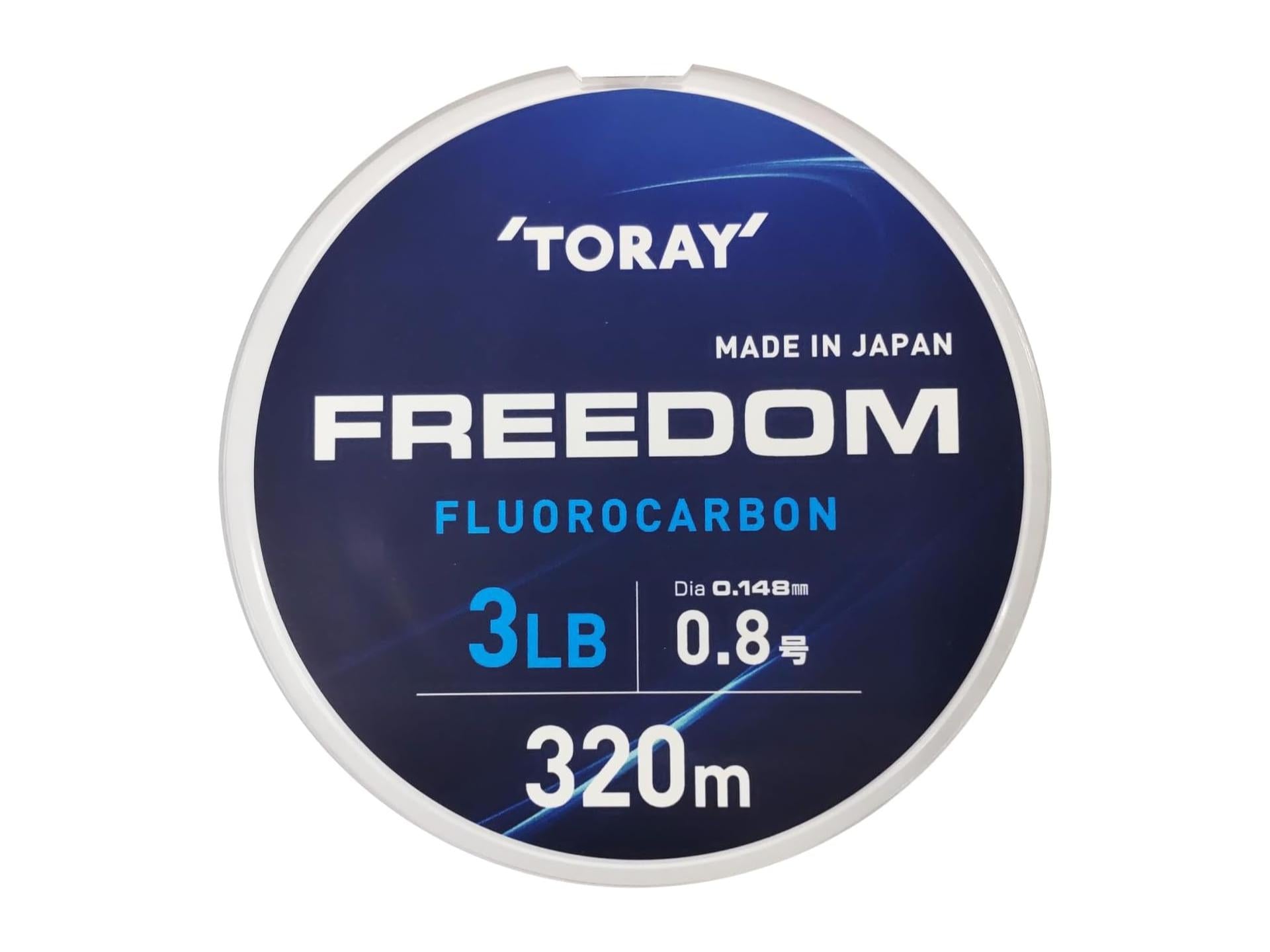 Toray freedom FC Line 320m Natural 12lb/#3 – JDM TACKLE HEAVEN