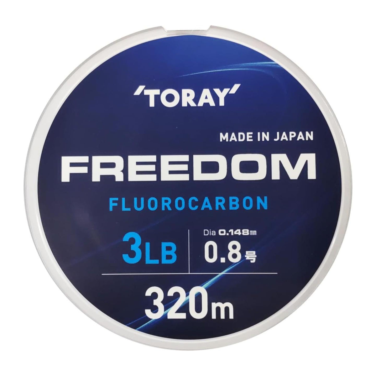 Toray freedom FC Line 320m Natural 12lb/#3 – JDM TACKLE HEAVEN