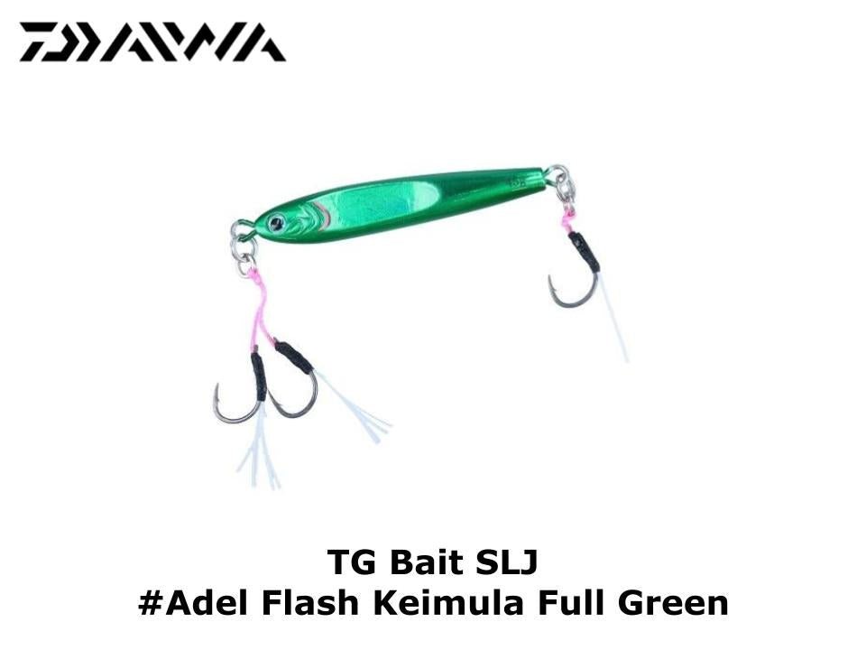 Daiwa TG Bait SLJ 30g #Adel Flash Keimula Full Green – JDM TACKLE HEAVEN