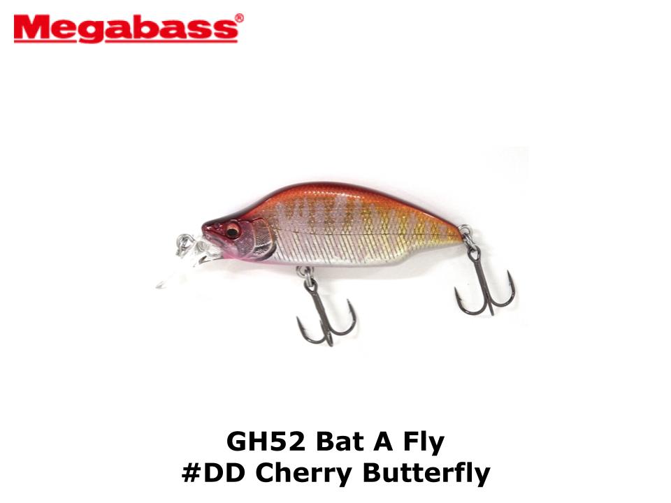 Megabass GH52 Bat A FRY (SP-C) #DD Cherry Butterfly – JDM TACKLE HEAVEN