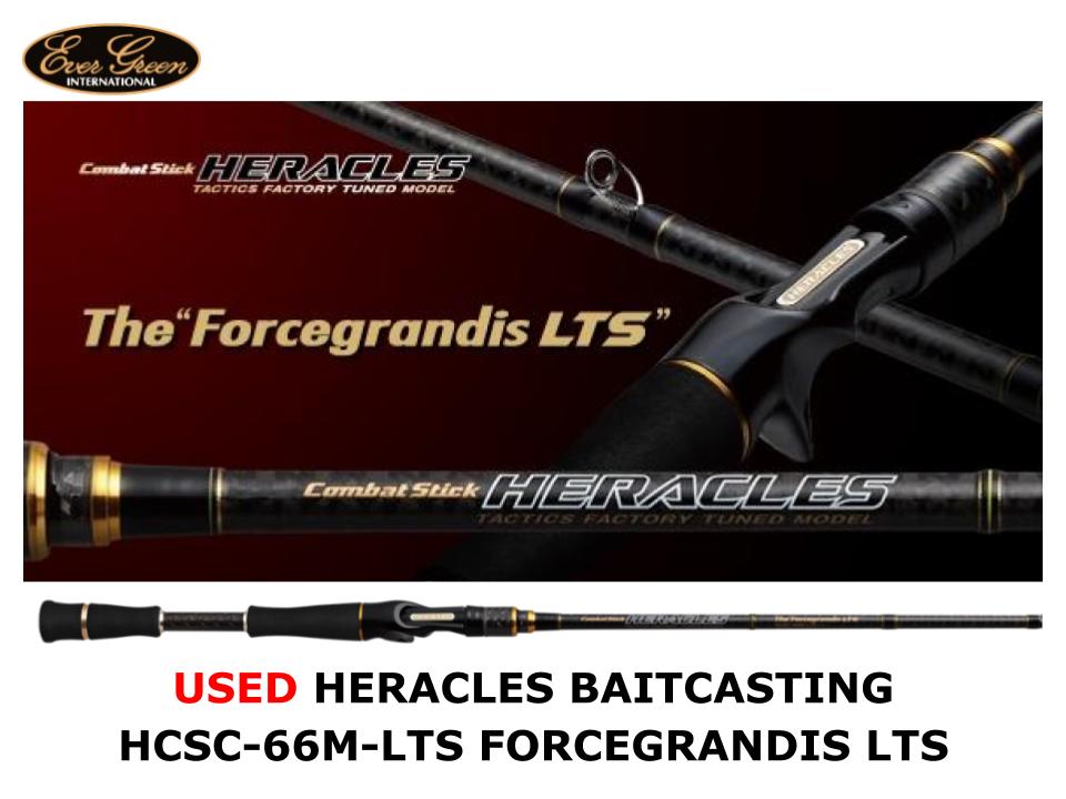 Used Evergreen Heracles Baitcasting HCSC-66M-LTS Forcegrandis LTS – JDM TACKLE HEAVEN