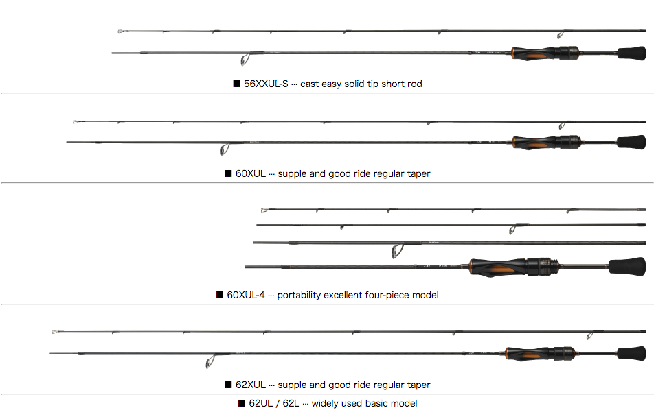 Daiwa IPRIMI Area Trout Game Rod – JDM TACKLE HEAVEN