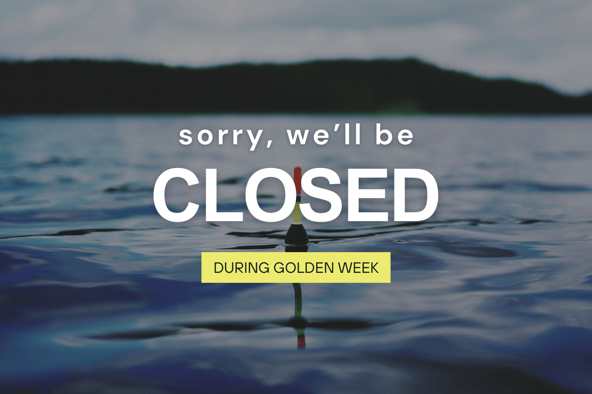 📢 Notice: Holiday Schedule During Japan’s Golden Week – JDM TACKLE HEAVEN