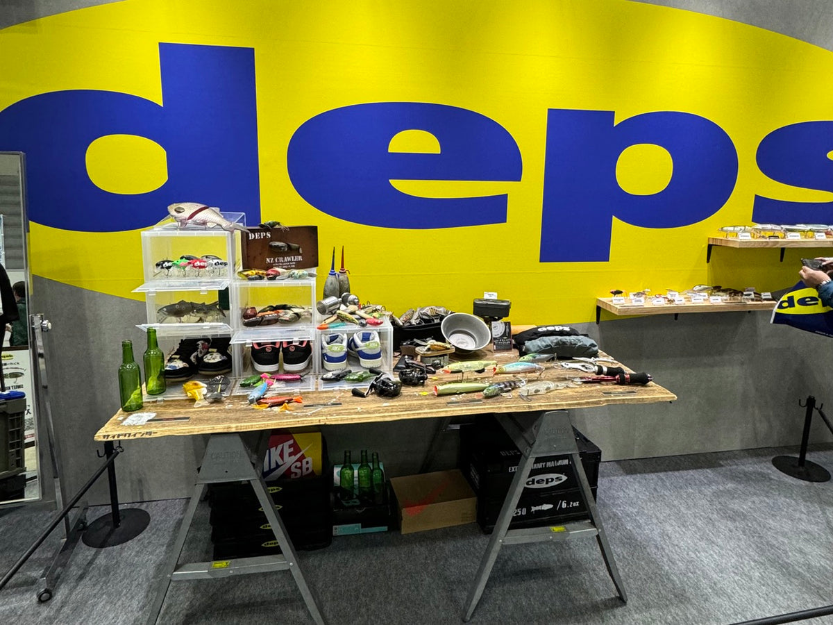 Catch of the Week: Fishing Show Report ~Deps Fishing Lure & apparel ...