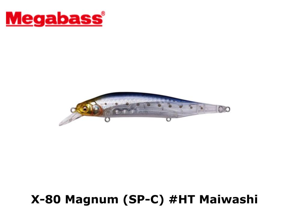 Megabass X-80 Magnum (SP-C) #HT Maiwashi – JDM TACKLE HEAVEN