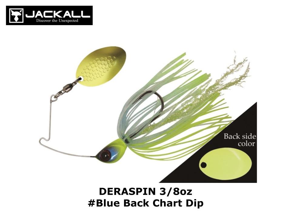 Jackall DERASPIN 3/8oz #Blue Back Chart Dip – JDM TACKLE HEAVEN