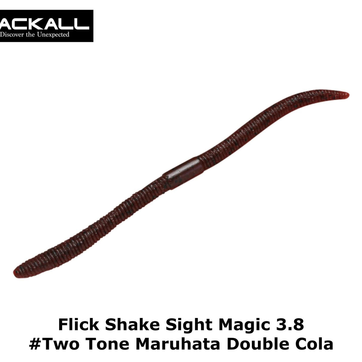 Jackall Flick Shake Sight Magic 3.8 #Two Tone Maruhata Double Cola ...