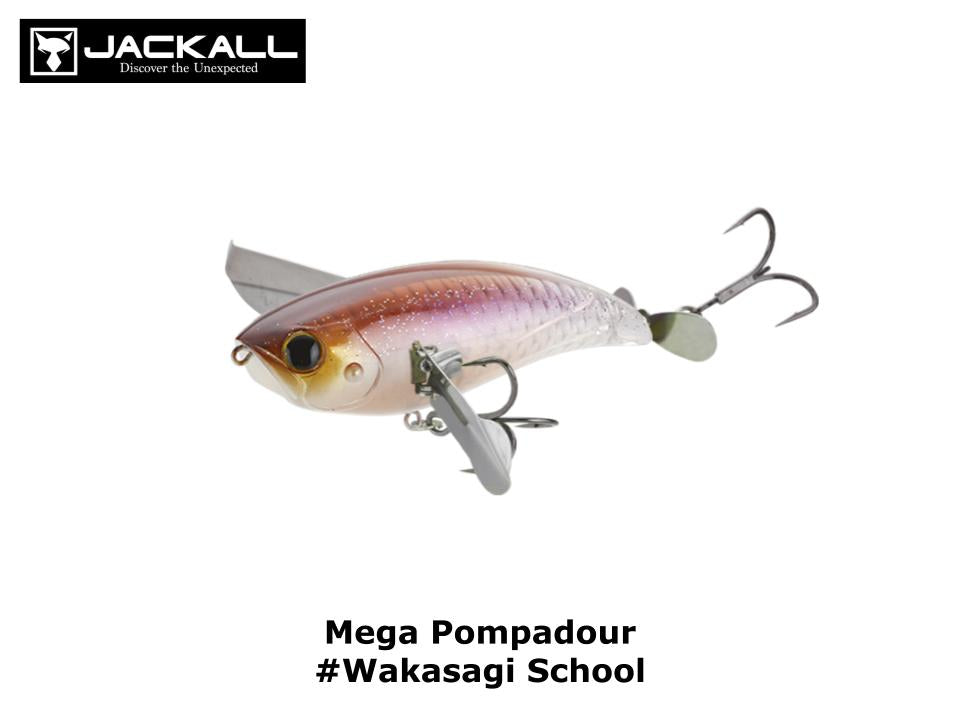 Jackall Mega Pompadour #Wakasagi School – JDM TACKLE HEAVEN