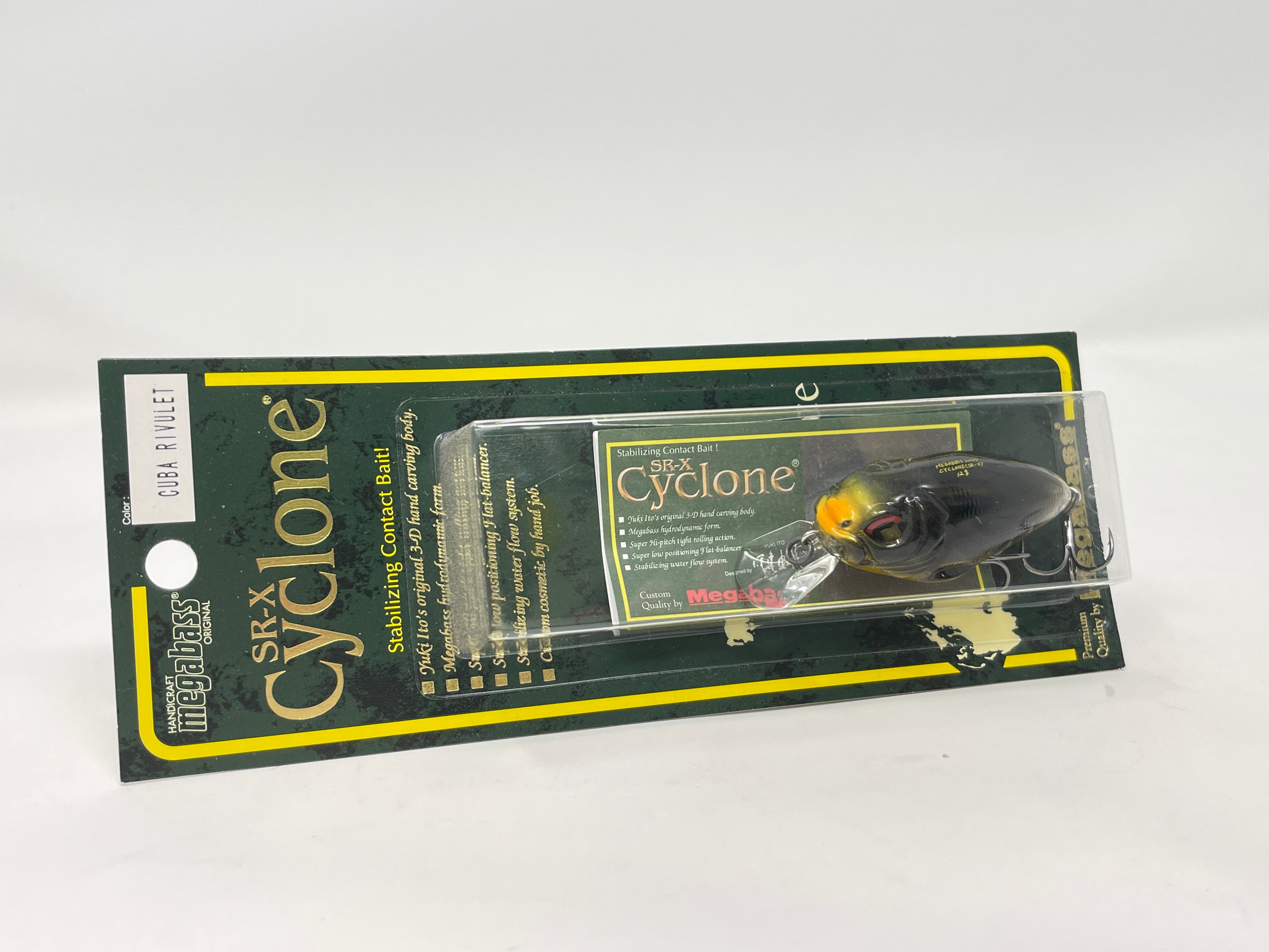 Megabass SR-X Cyclone #Cuba Rivulet 55.5mm 3/8oz – JDM TACKLE HEAVEN
