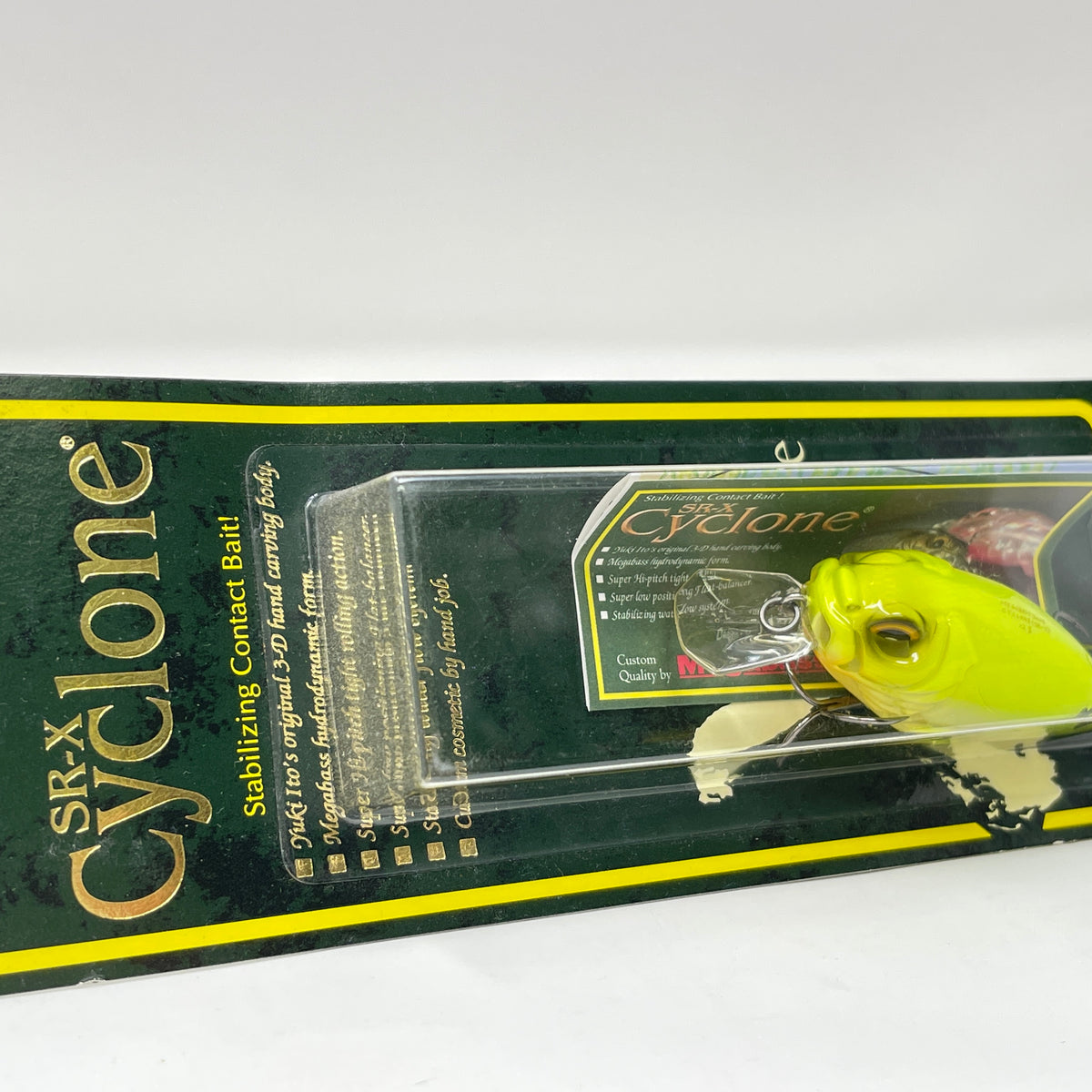 Megabass SR-X Cyclone #Fine Chart 55.5mm 3/8oz – JDM TACKLE HEAVEN